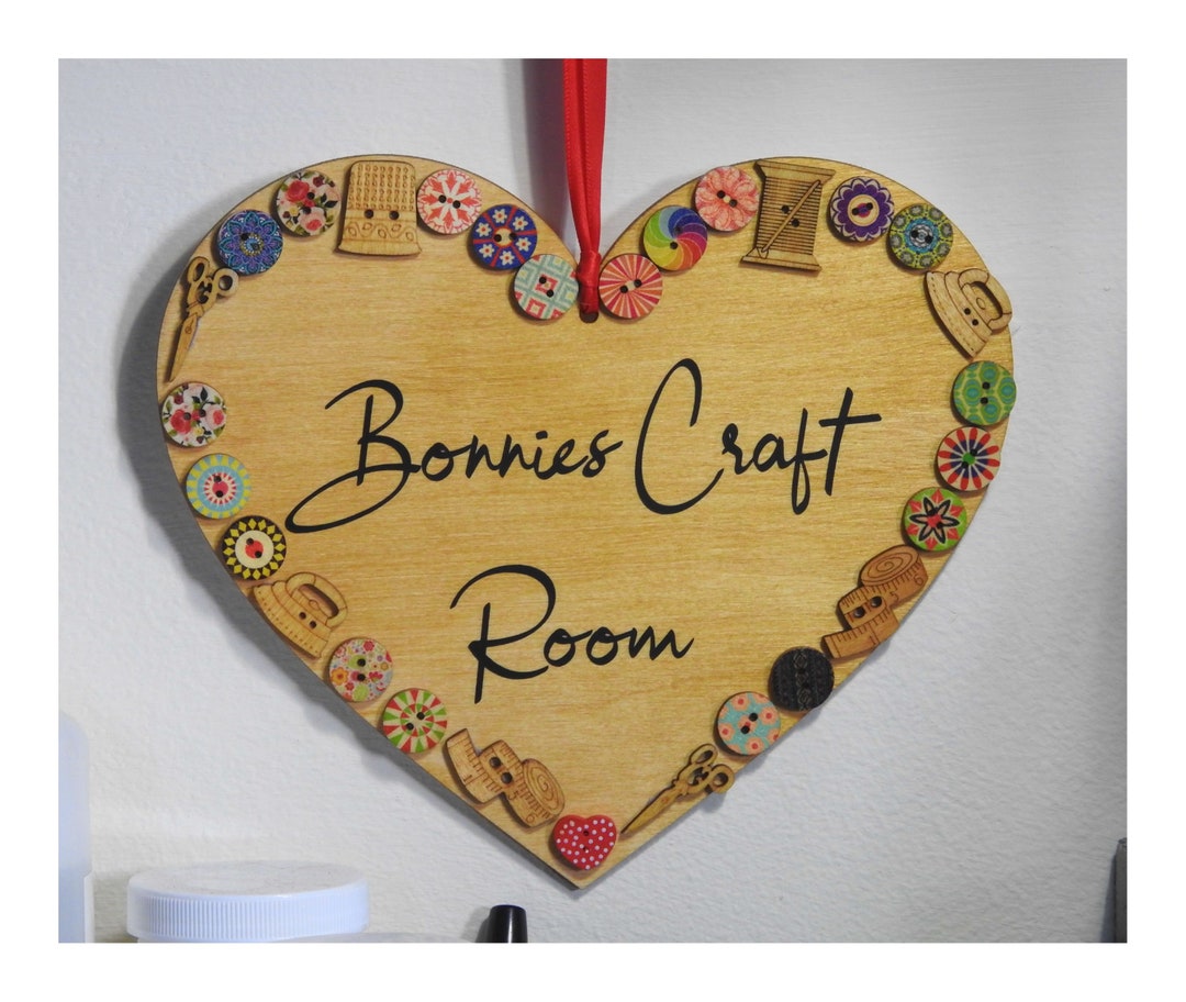 Craft Room Sign, Craft Room Door Sign, Craft Room Gifts, Craft Room ...