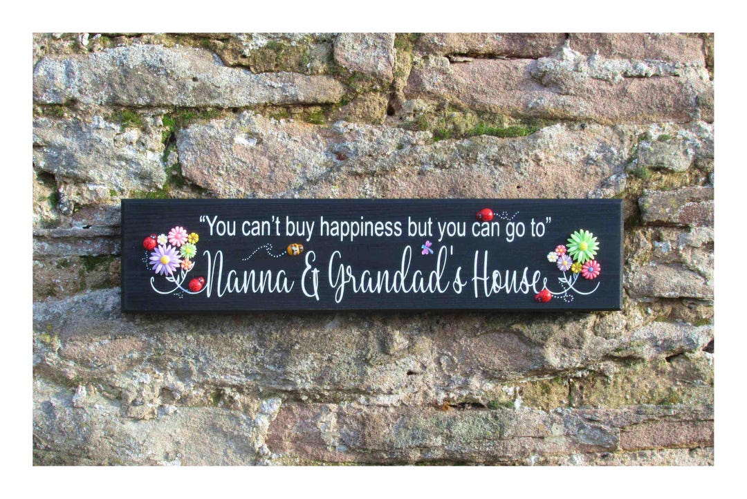 Grandma's Christmas Gift, Grandma's Garden Sign, Gifts for Nans Grans ...