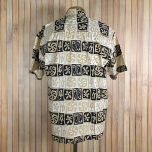 Hawaiian Shirt From Kahala Avi Collection, Size Large, Blue and Beige ...