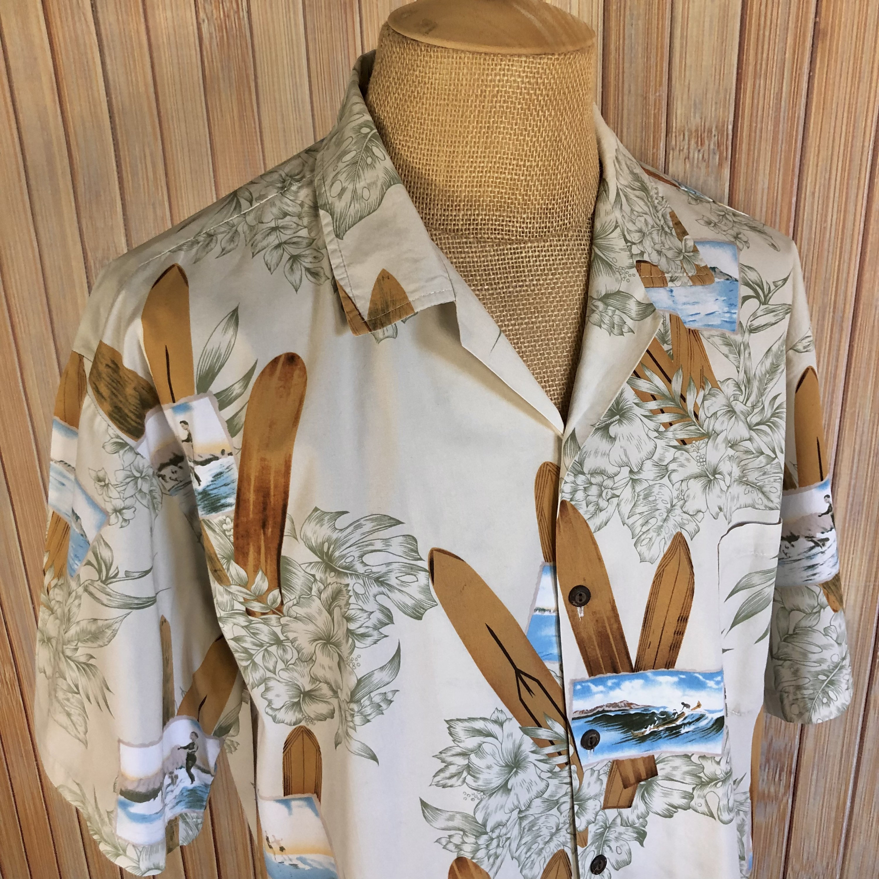 Hawaiian Shirt From Pacific Legend Apparel, Surfboard and Retro Surfing ...