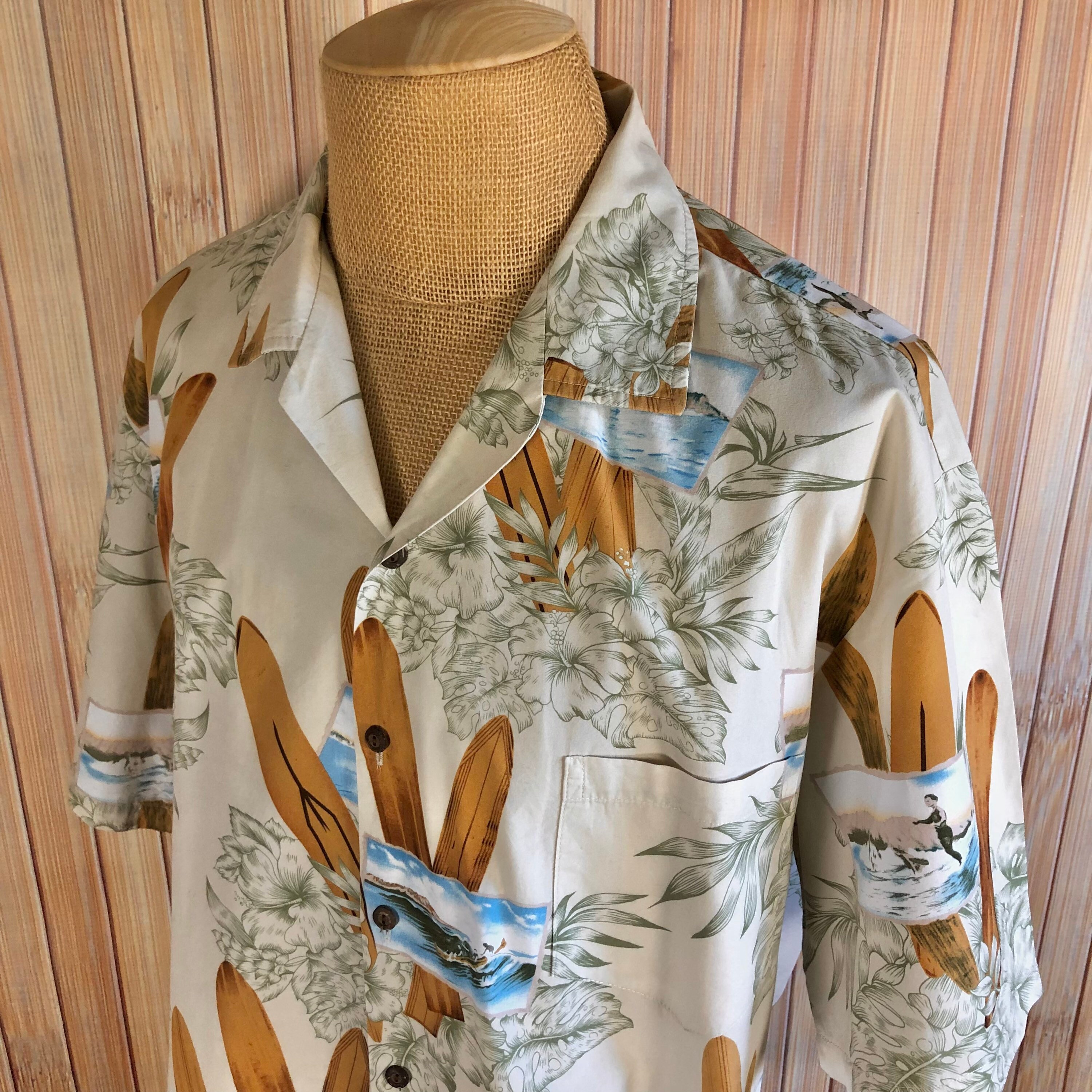 Hawaiian Shirt From Pacific Legend Apparel, Surfboard and Retro Surfing ...