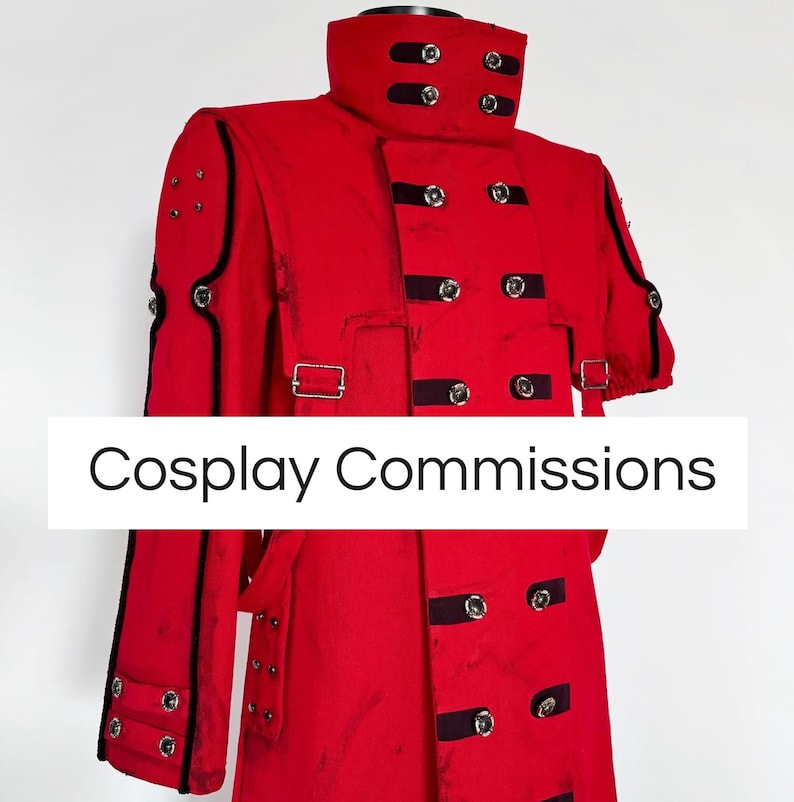Open For Cosplay Commissions Custom Costumes Vash Trigun Etsy