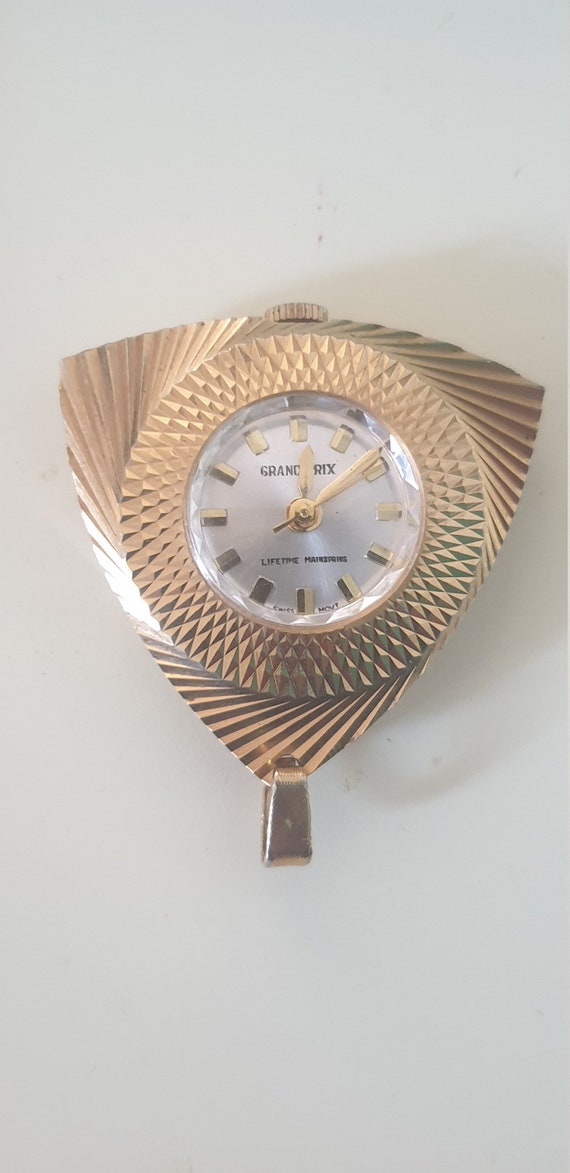 Grand Prix Pocket Watch | Etsy