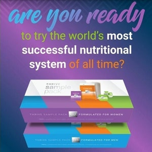 THRIVE by Le-vel 3 Day Samples - Men's/women's Available - Free ...