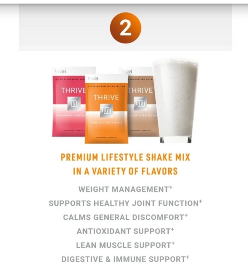 THRIVE by Le-vel 3 Day Samples - Men's/women's Available - Free ...