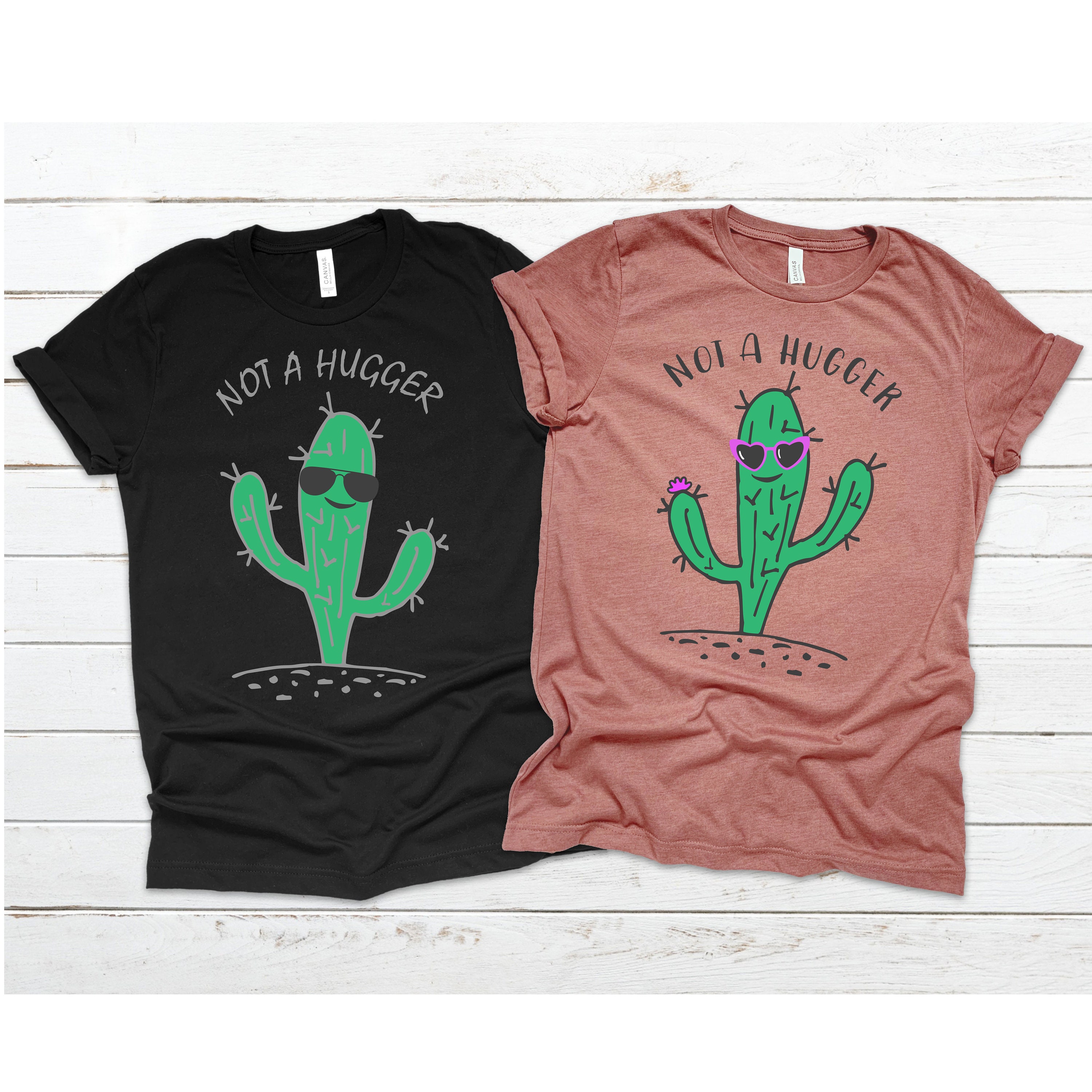 Not A Hugger Svg Cute Cactus Svg Cactus Svg Don't Hug | Etsy