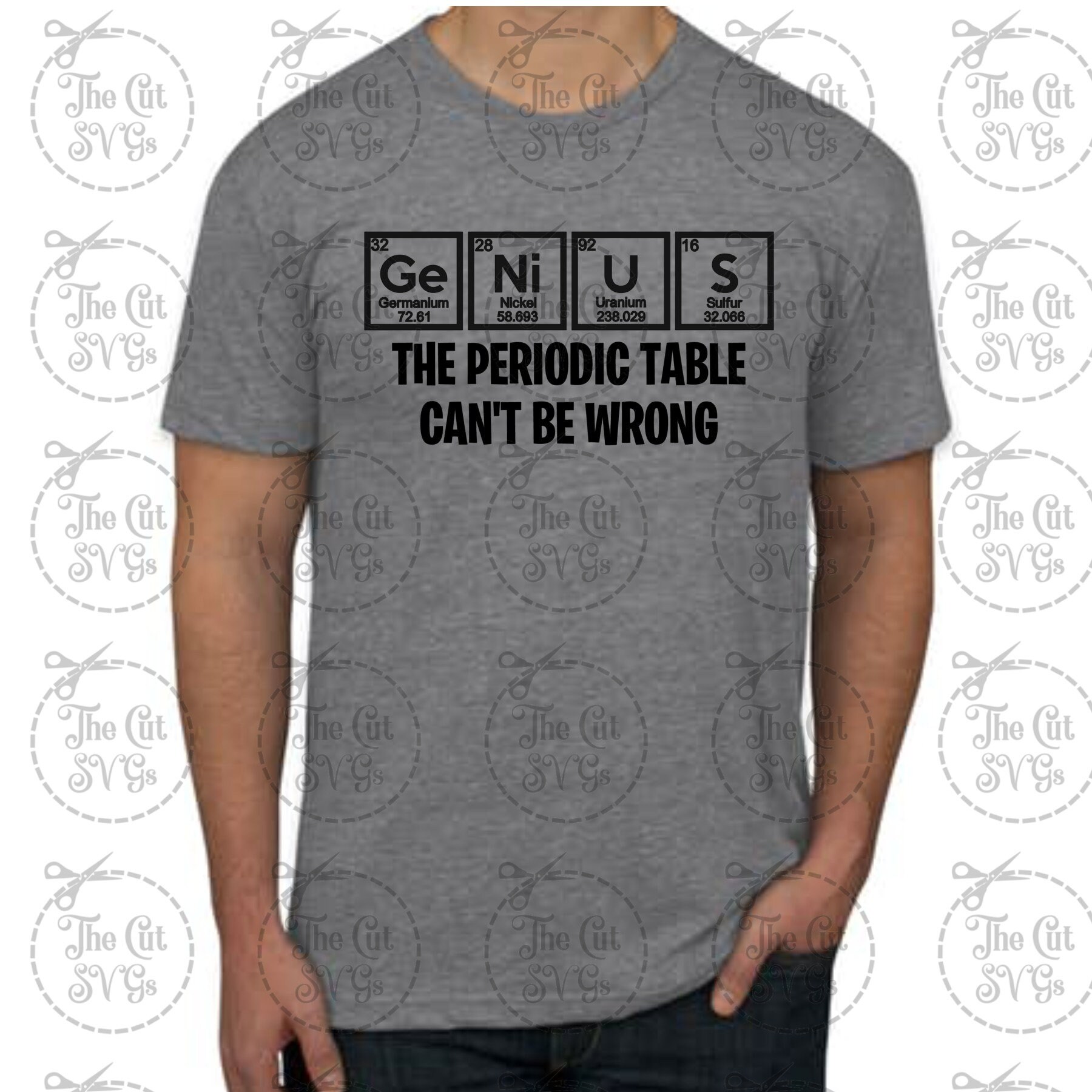 Genius SVG Genius Periodic Table SVG Dad Svg Periodic Table | Etsy Canada