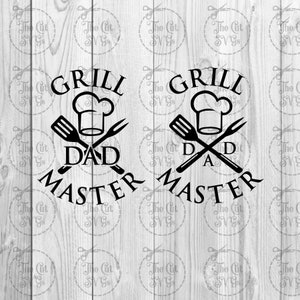 Grill Master Svg, Dad Svg, the Grill Father Svg, Fathers Day Svg, the ...