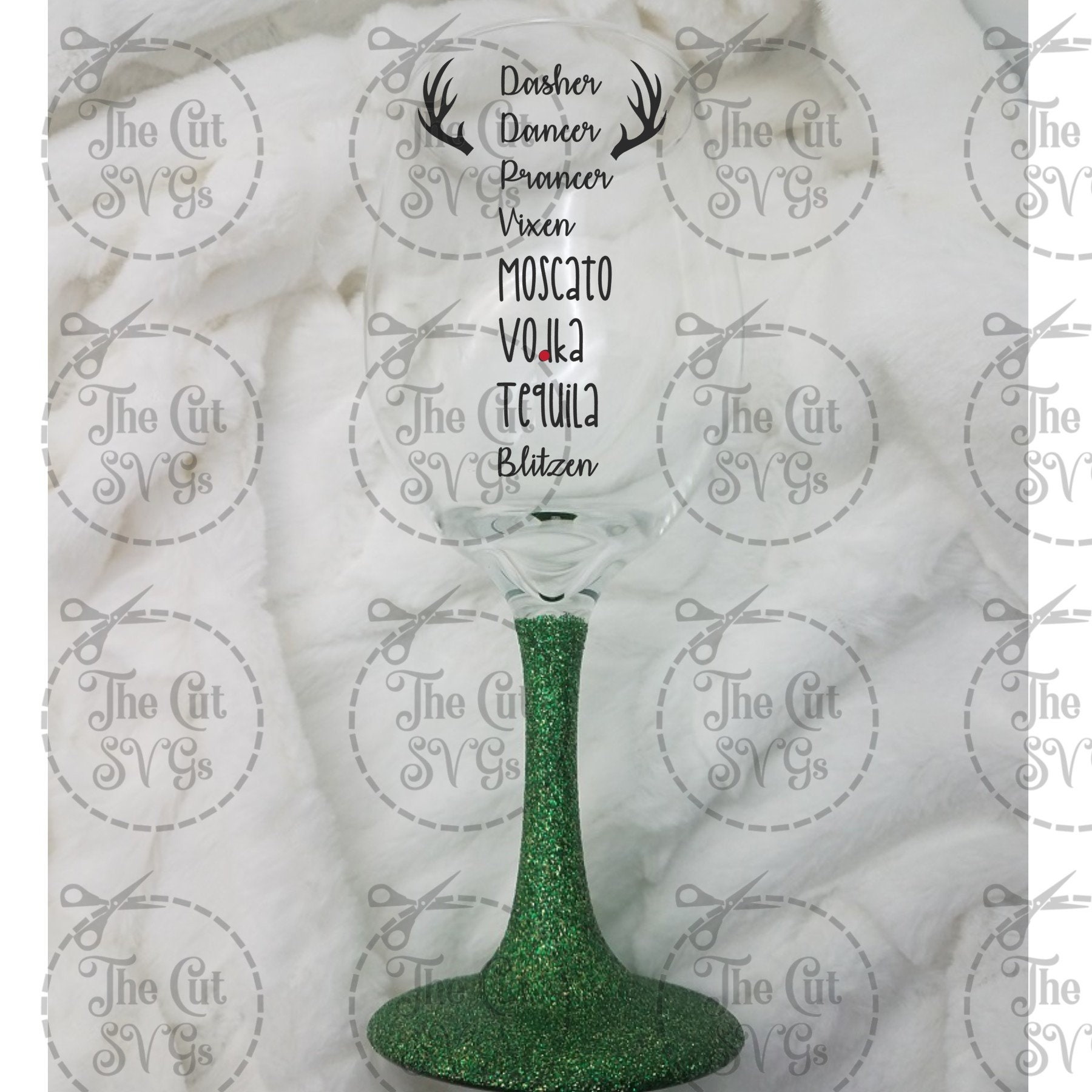 Reindeer Names Svg Reindeer Alcohol SVG Christmas SVG | Etsy Canada