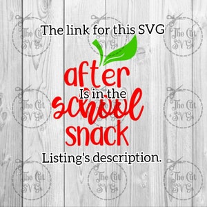 Before After School SVG File, Teacher SVG, Apple SVG File, Cricut ...