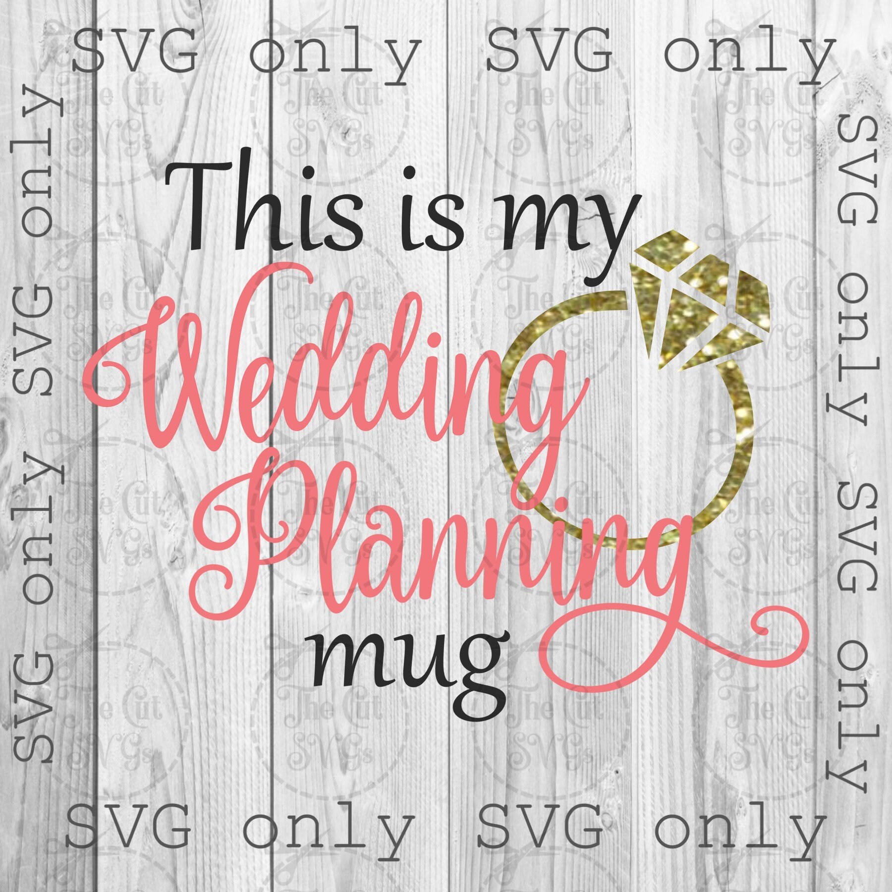Bride Svg Wedding Planning Mug SVG Wedding Svg I Said Yes - Etsy
