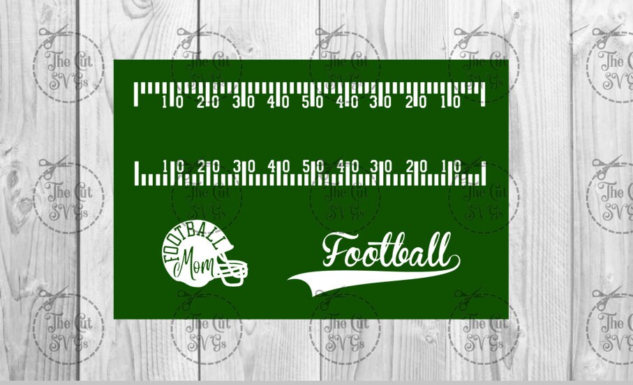 Football SVG Football Yard Lines Svg Football Mom SVG | Etsy