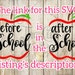 Teacher SVG, School SVG, Pencil SVG, Apple Svg, Before After School ...