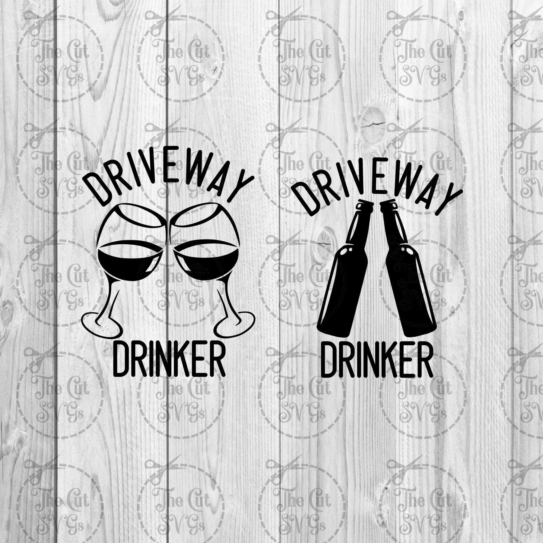 Driveway Drinker SVG Social Distancing Neighborhood SVG - Etsy