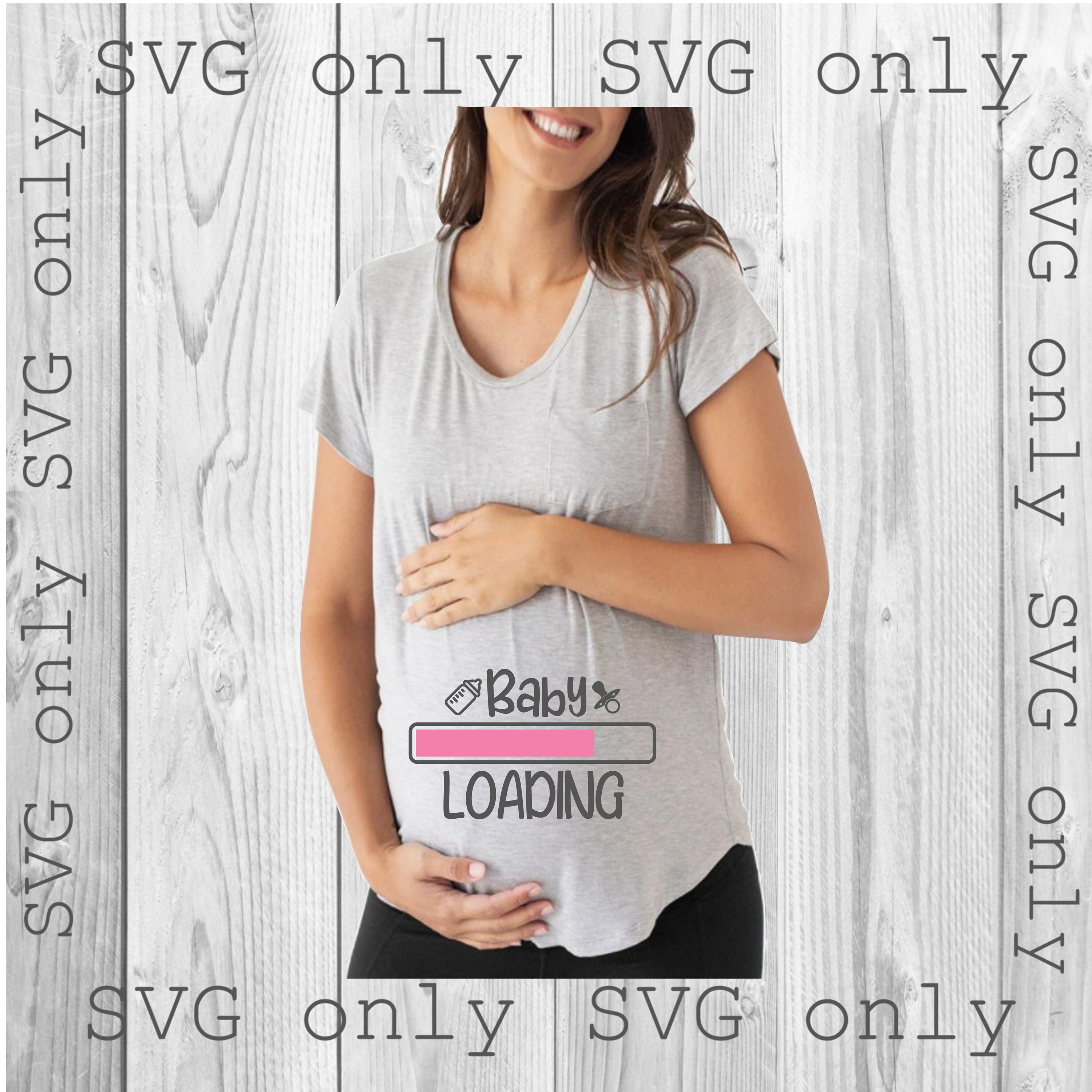 Baby Loading Svg Baby Svg Maternity Svg Pregnant Svg Svg | Etsy India