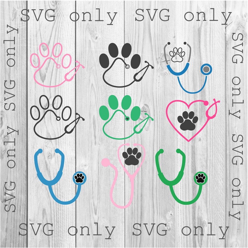 Stethoscope Print Pattern - Etsy