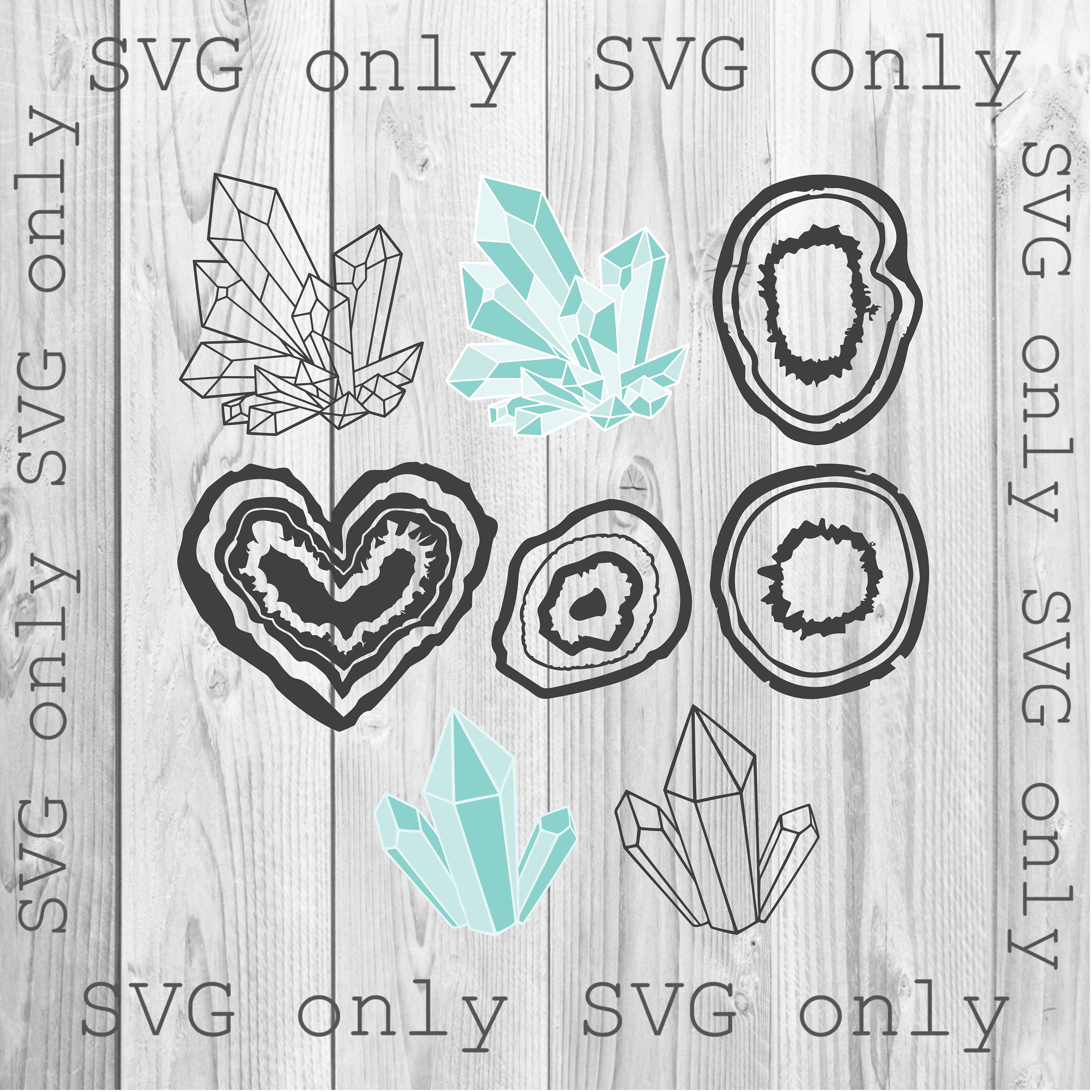 Geode Svg Geode Shapes Svg Geode Tumbler SVG Geode Template - Etsy ...