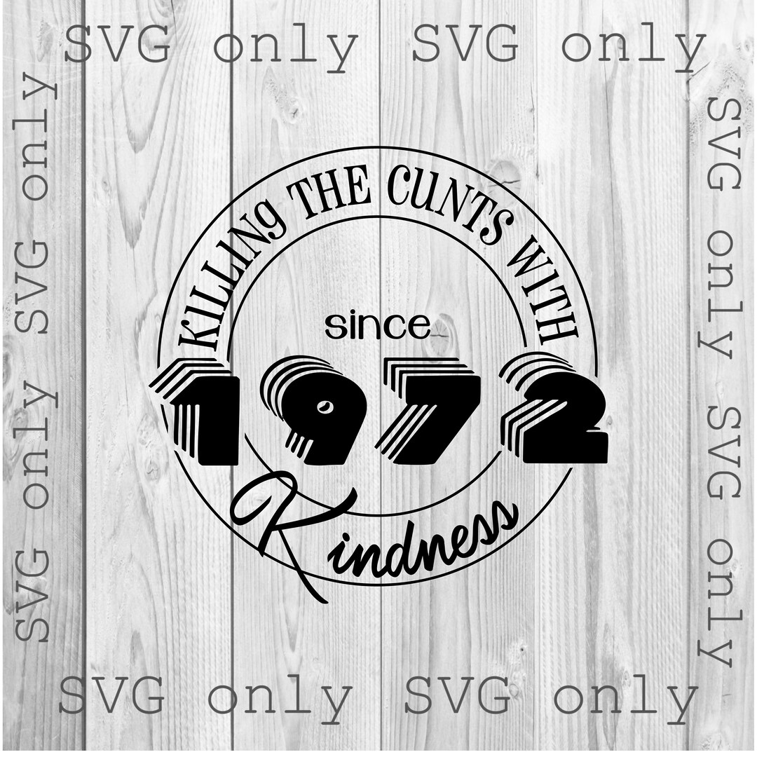 Vintage 1972 SVG, 50th Birthday Svg, 1972 Svg , 50 and Fabulous ...