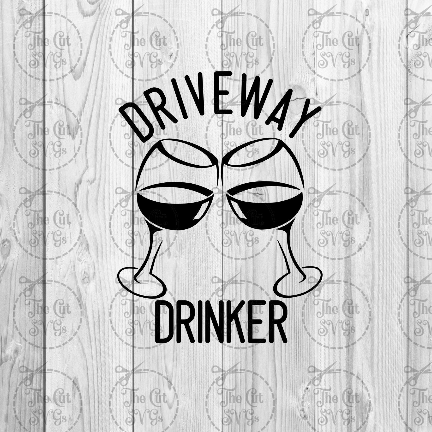 Driveway Drinker SVG Social Distancing Neighborhood SVG - Etsy