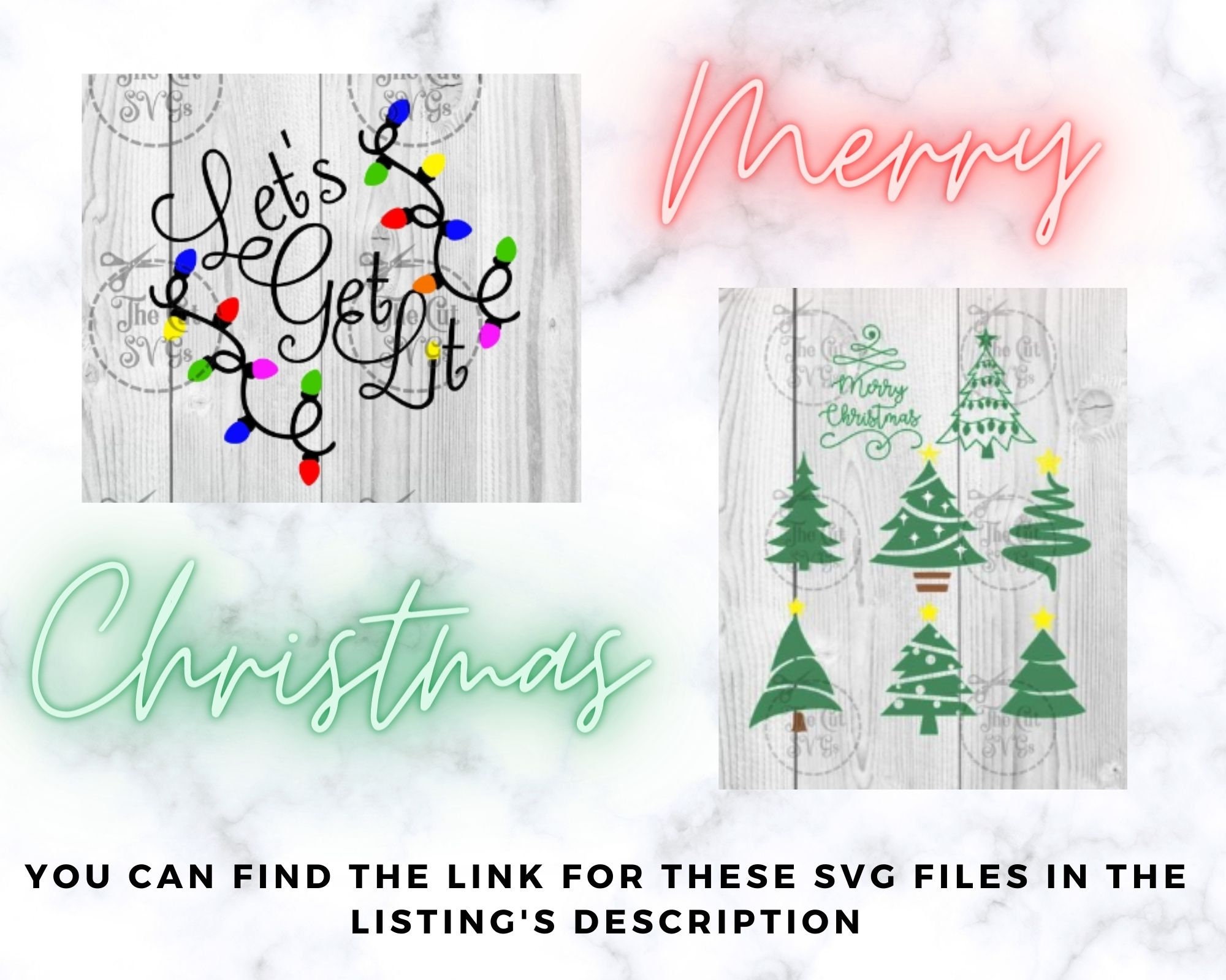 Santa Track SVG Reindeer Track Svg Santa Boot Print Svg | Etsy