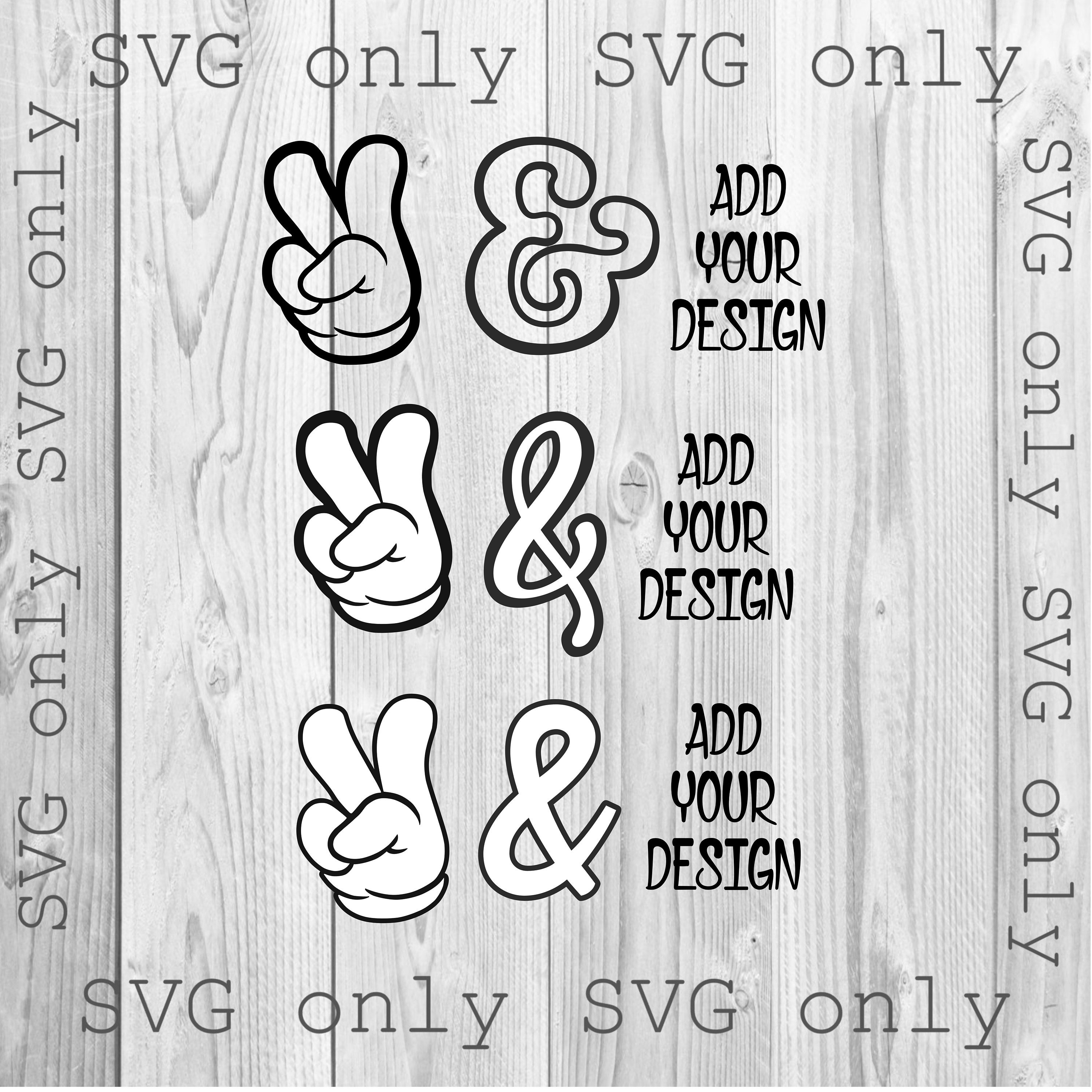 Peace Svg Hand Peace Sign Svg Hand Drawn Heart Svg Love Etsy