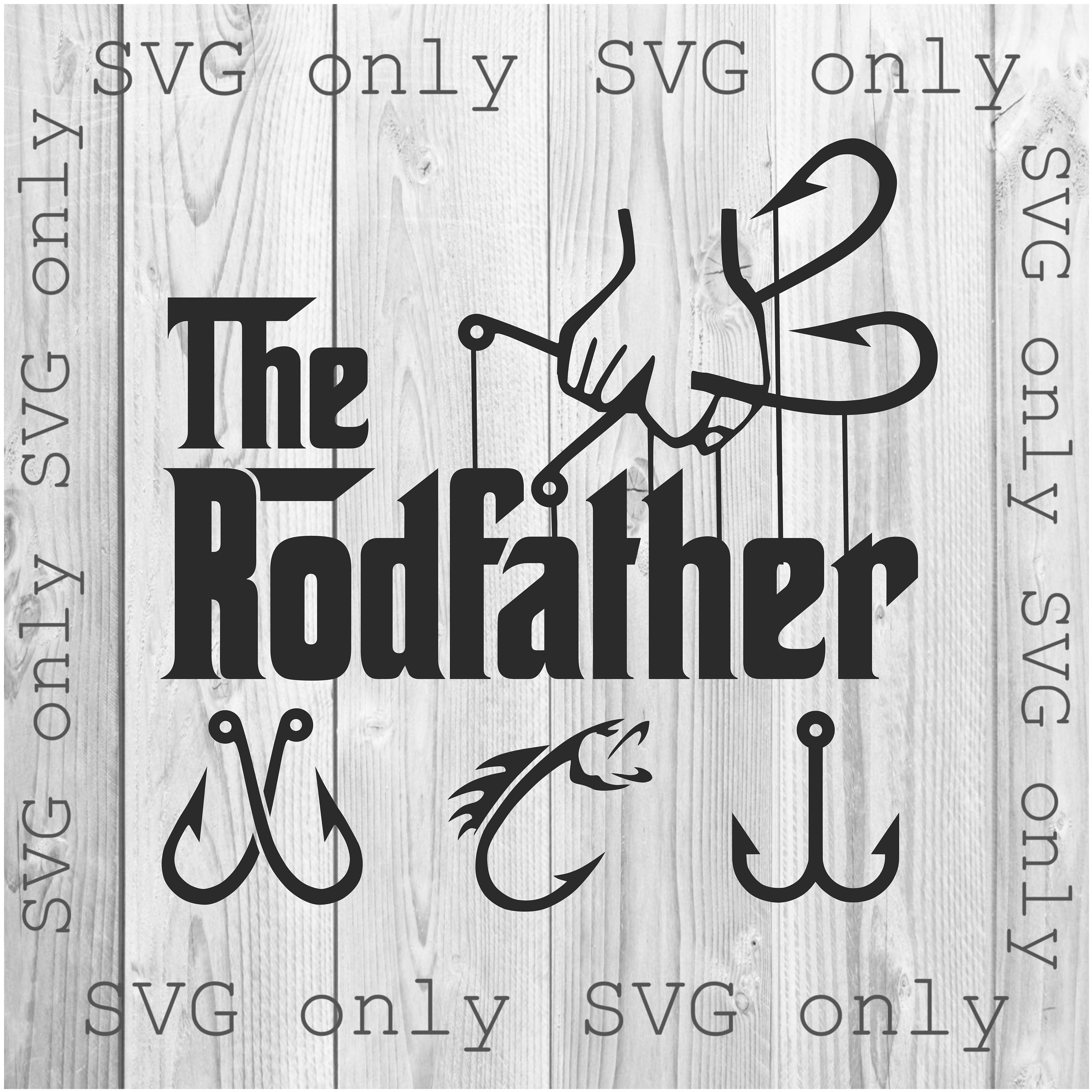 The Rodfather Svg Dad Svg Rod Father Svg Fathers Day Svg - Etsy Australia
