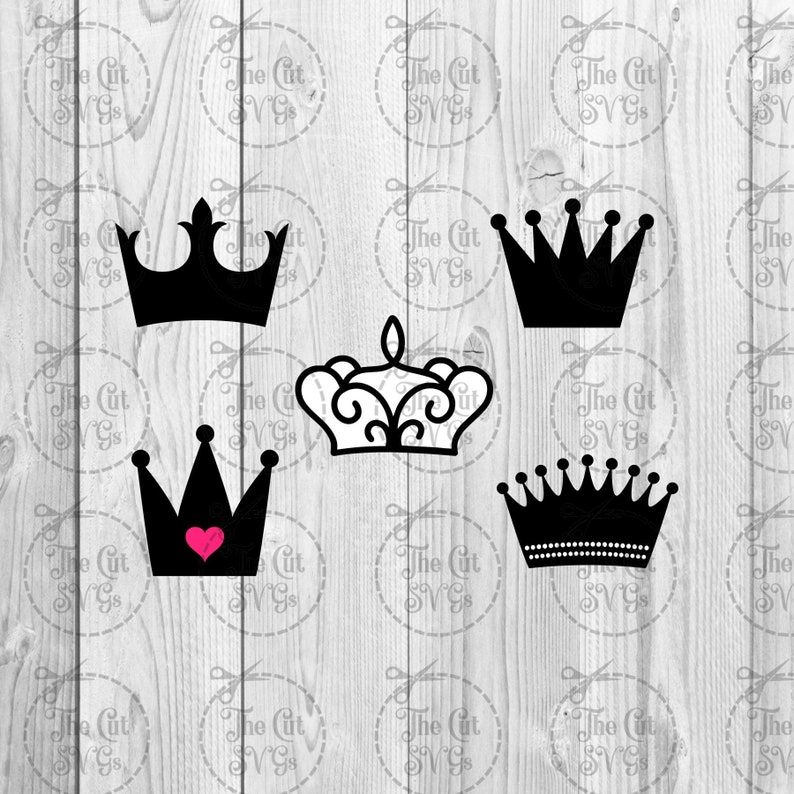 Crowns SVG Princess Crown Svg Princess Svg Cricut - Etsy