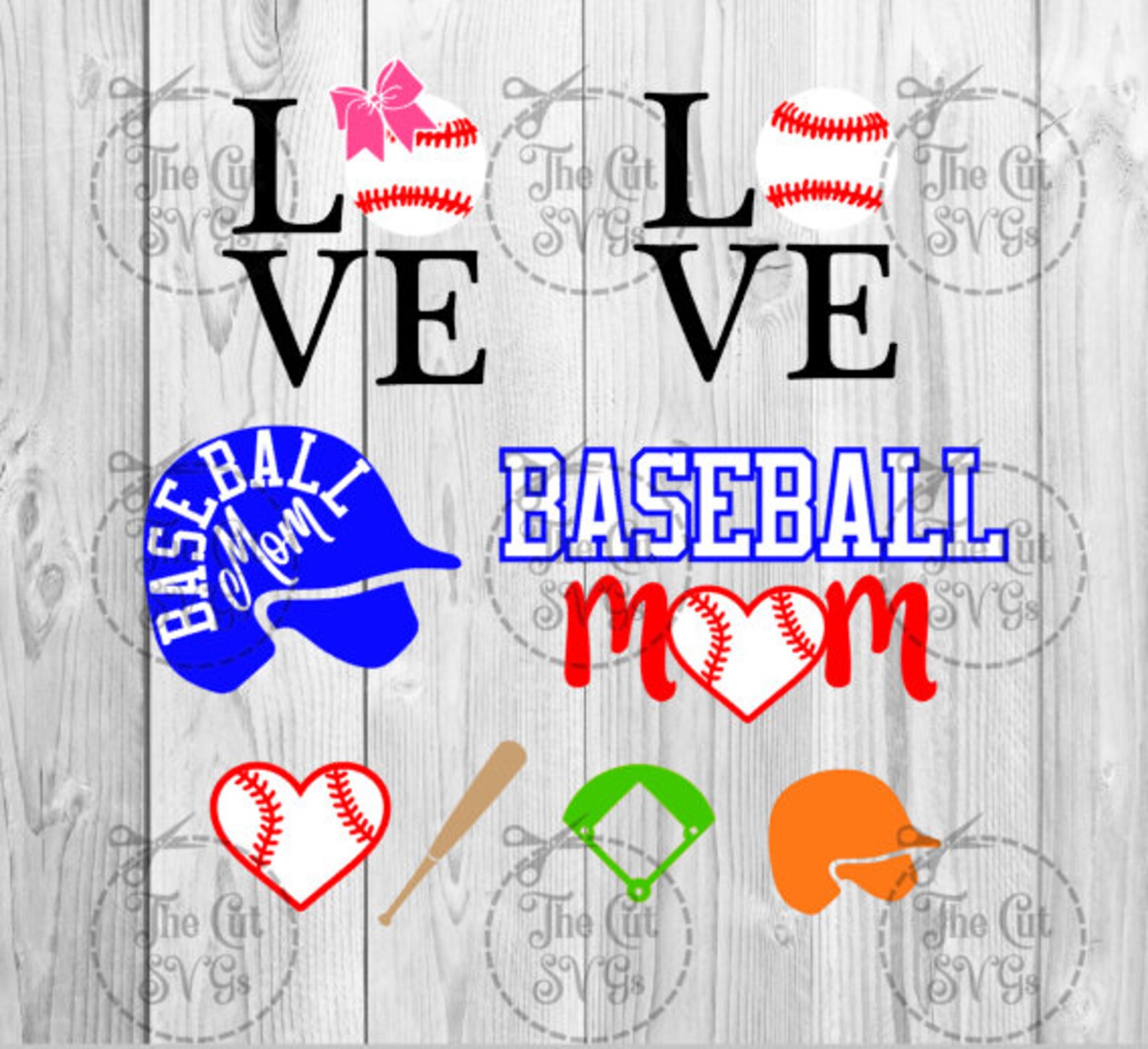 Baseball SVG Baseball Mom SVG Love Baseball Svg - Etsy