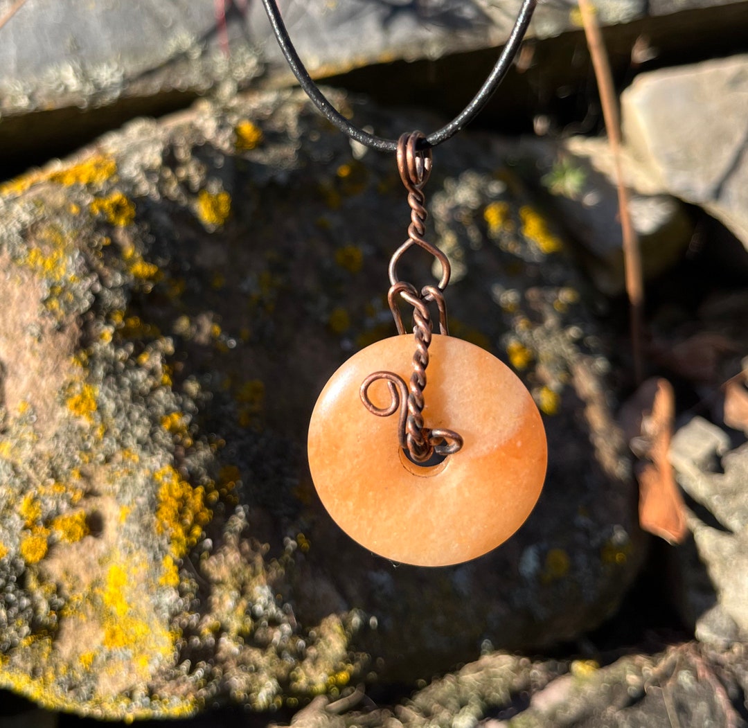 Wire Wrapped Fidget Necklace - Etsy