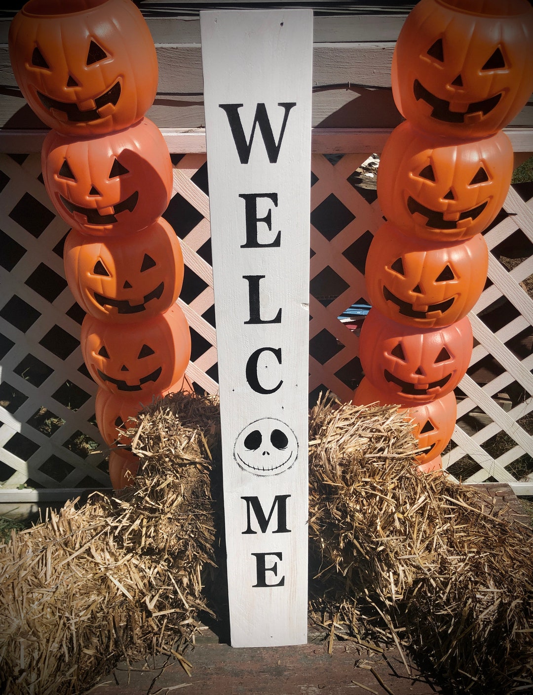 Welcome Sign (nightmare Before Christmas) - Etsy