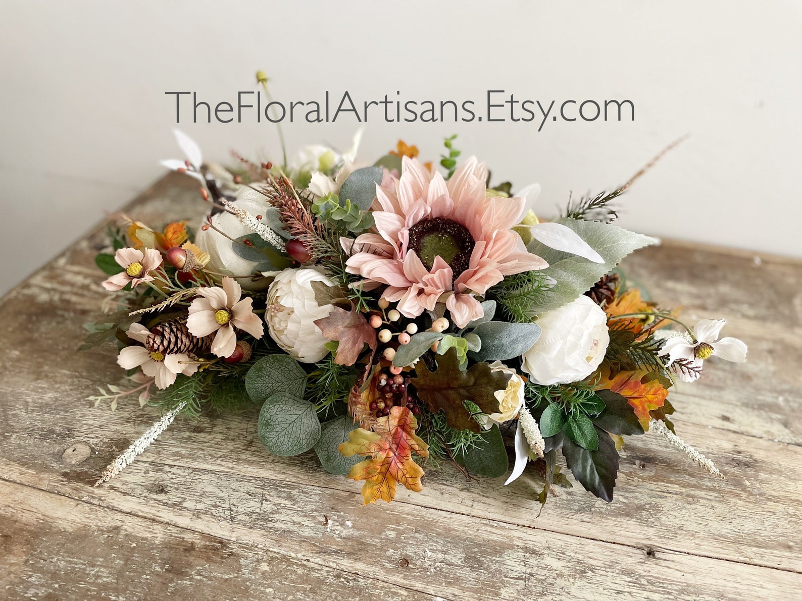 Large Fall Floral Arrangement Fall Floral Arrangement - Etsy