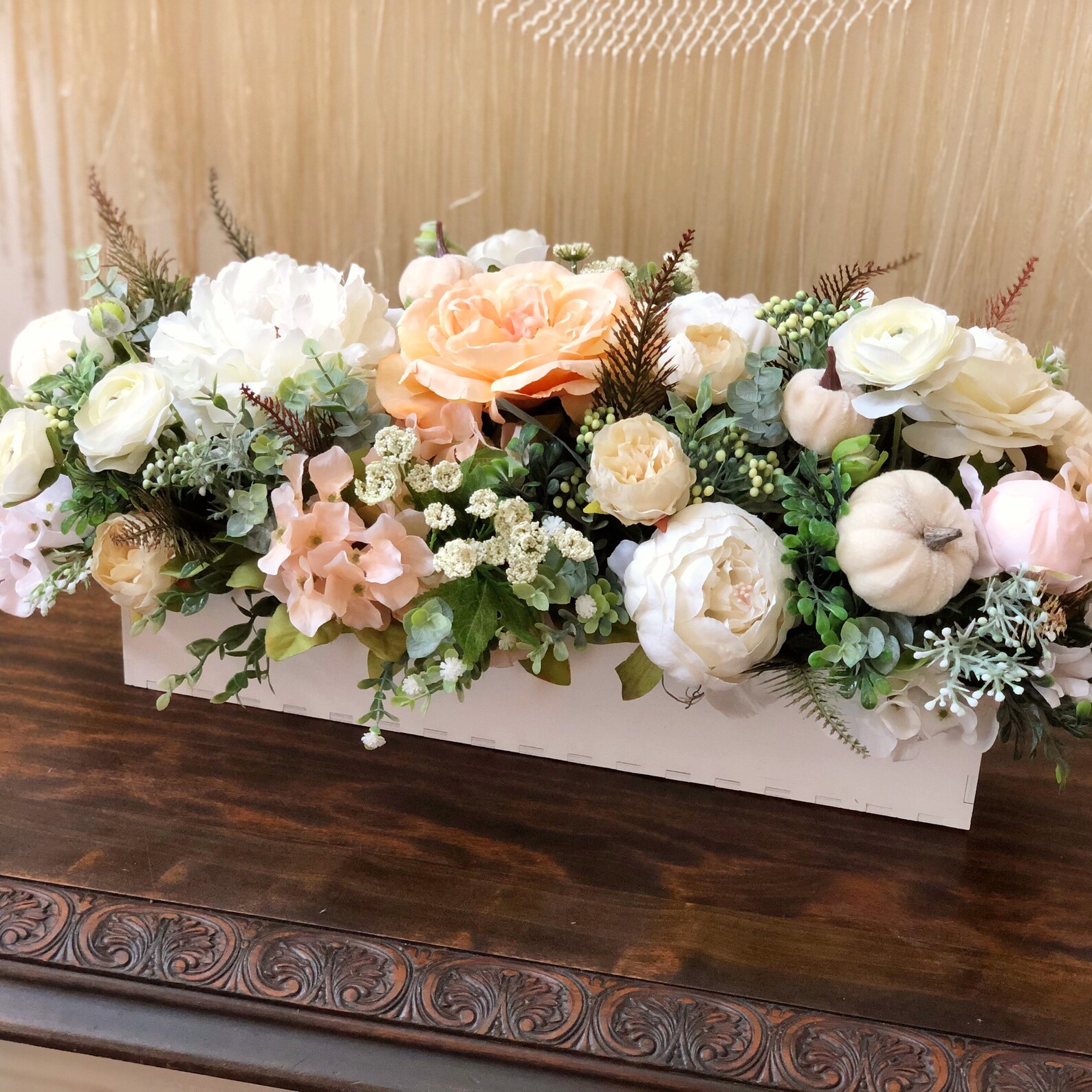 Large Fall Floral Arrangement Fall Floral Arrangement - Etsy