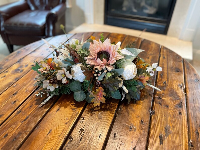 Large Fall Floral Arrangement Fall Floral Arrangement - Etsy