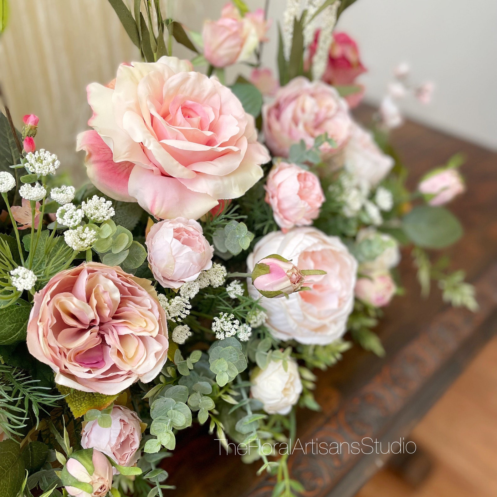 23 Large Floral Arrangement Romantic Floral Arrangement - Etsy