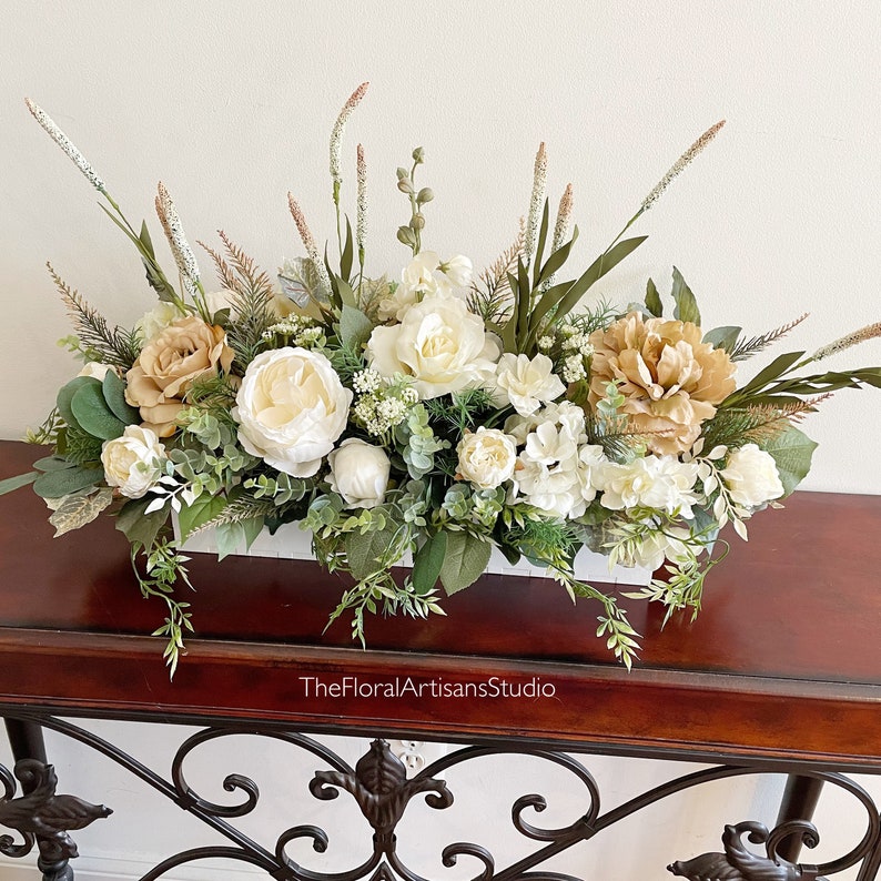23large Floral Arrangement Neutral Colors Floral - Etsy