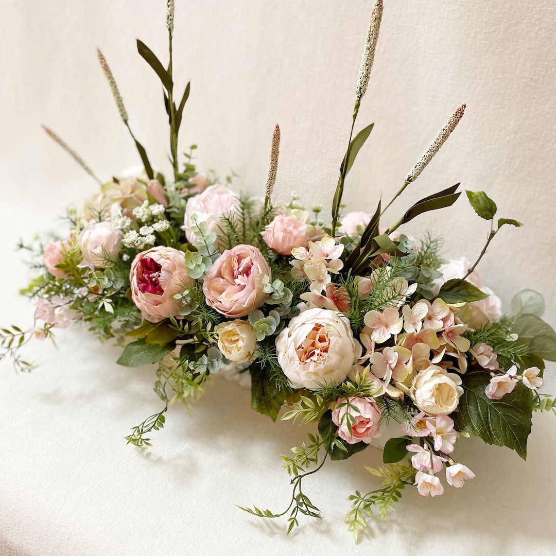 23”large Floral Arrangement | Spring Floral Arrangement | Sweetheart ...