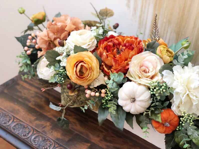 Large Fall Floral Arrangement Fall Floral Arrangement | Etsy