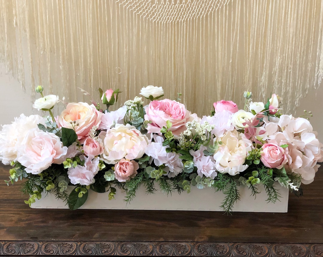 27” Blush/ Pink Floral Arrangement | Floral Arrangement | Sweetheart ...