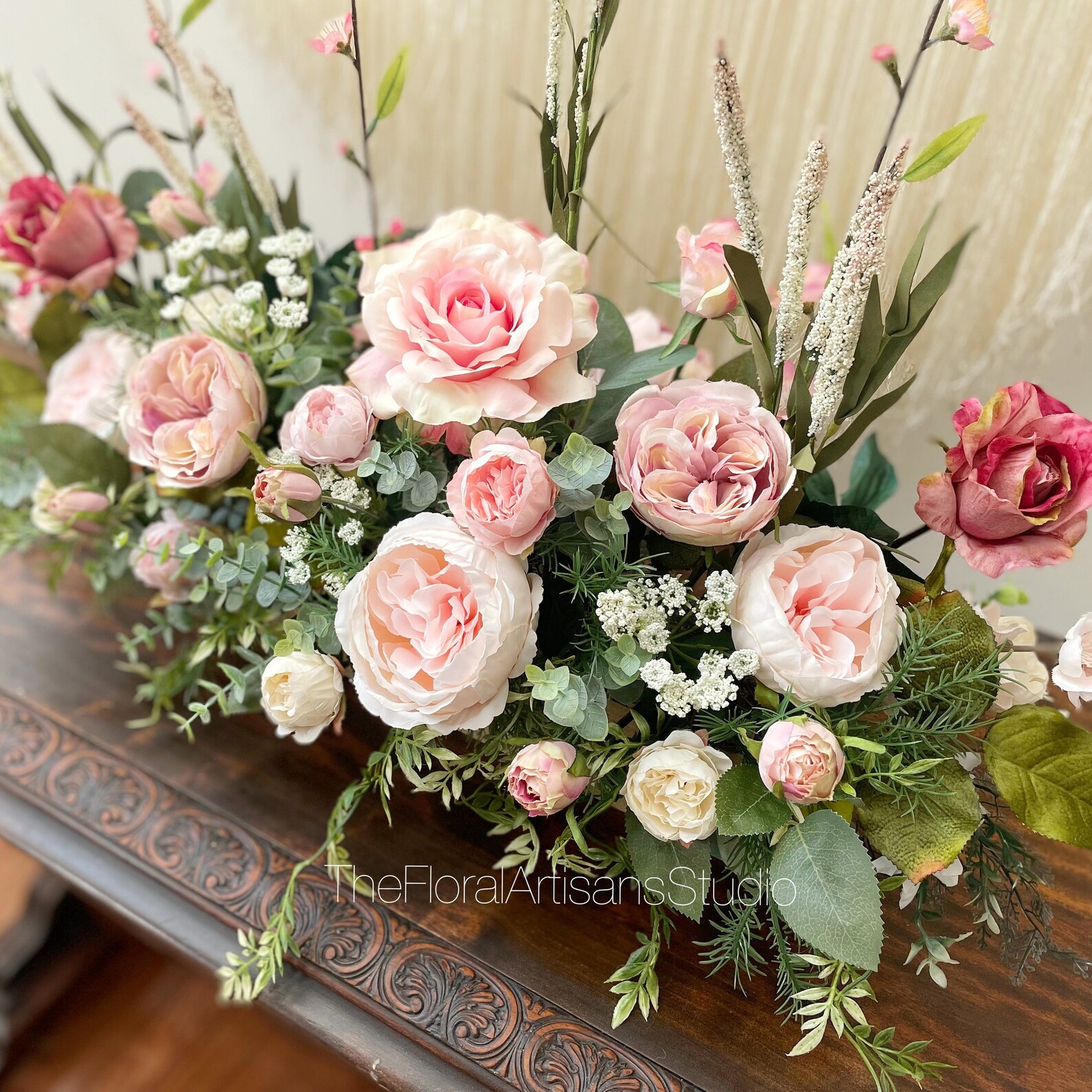 23 Large Floral Arrangement Romantic Floral Arrangement - Etsy