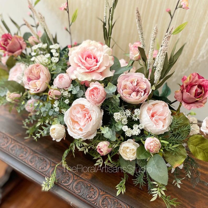 23 Large Floral Arrangement Romantic Floral Arrangement - Etsy