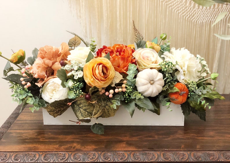 Large Fall Floral Arrangement Fall Floral Arrangement | Etsy