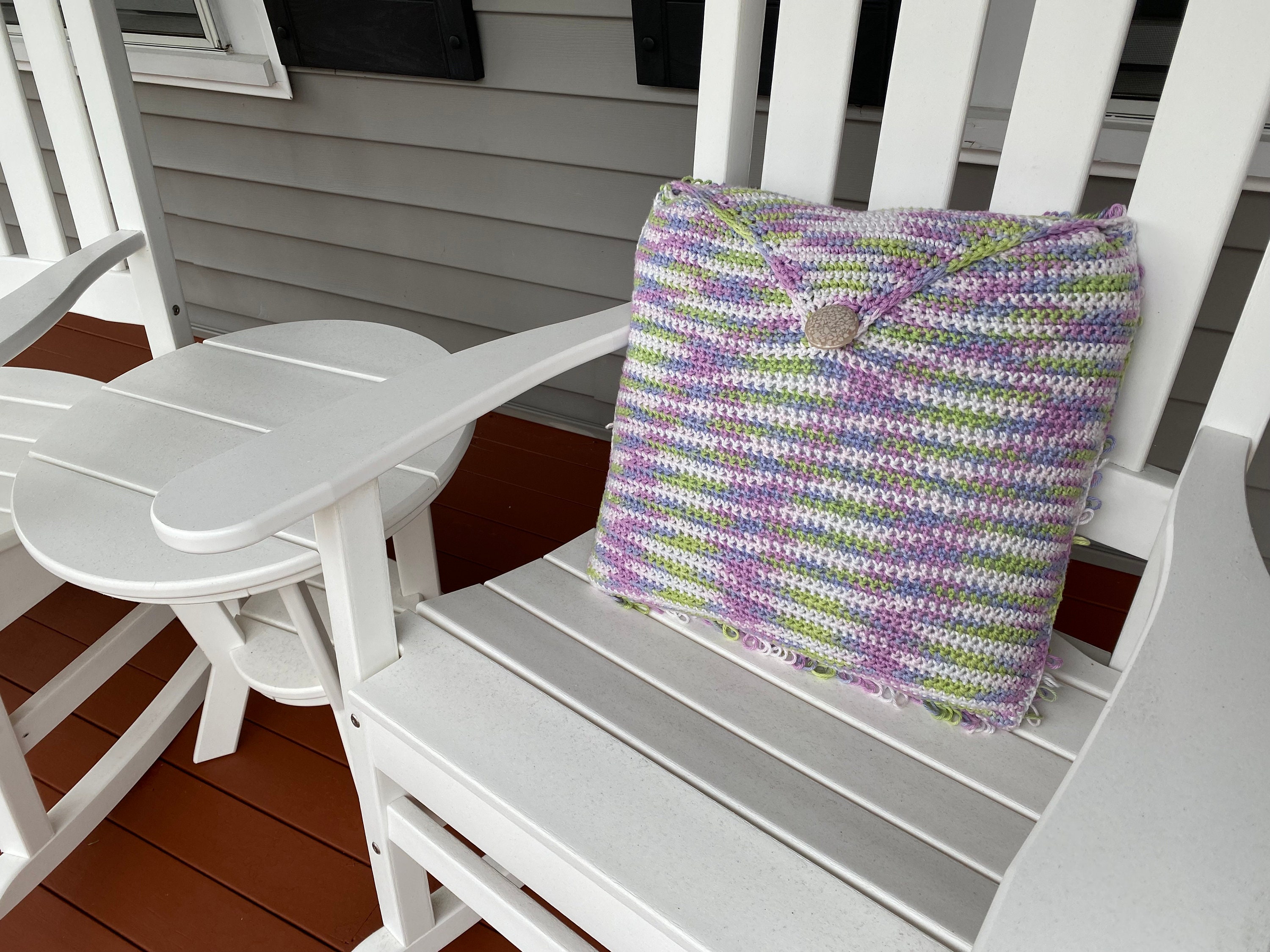 Lazy Loops Pillow Crochet PATTERN - Etsy