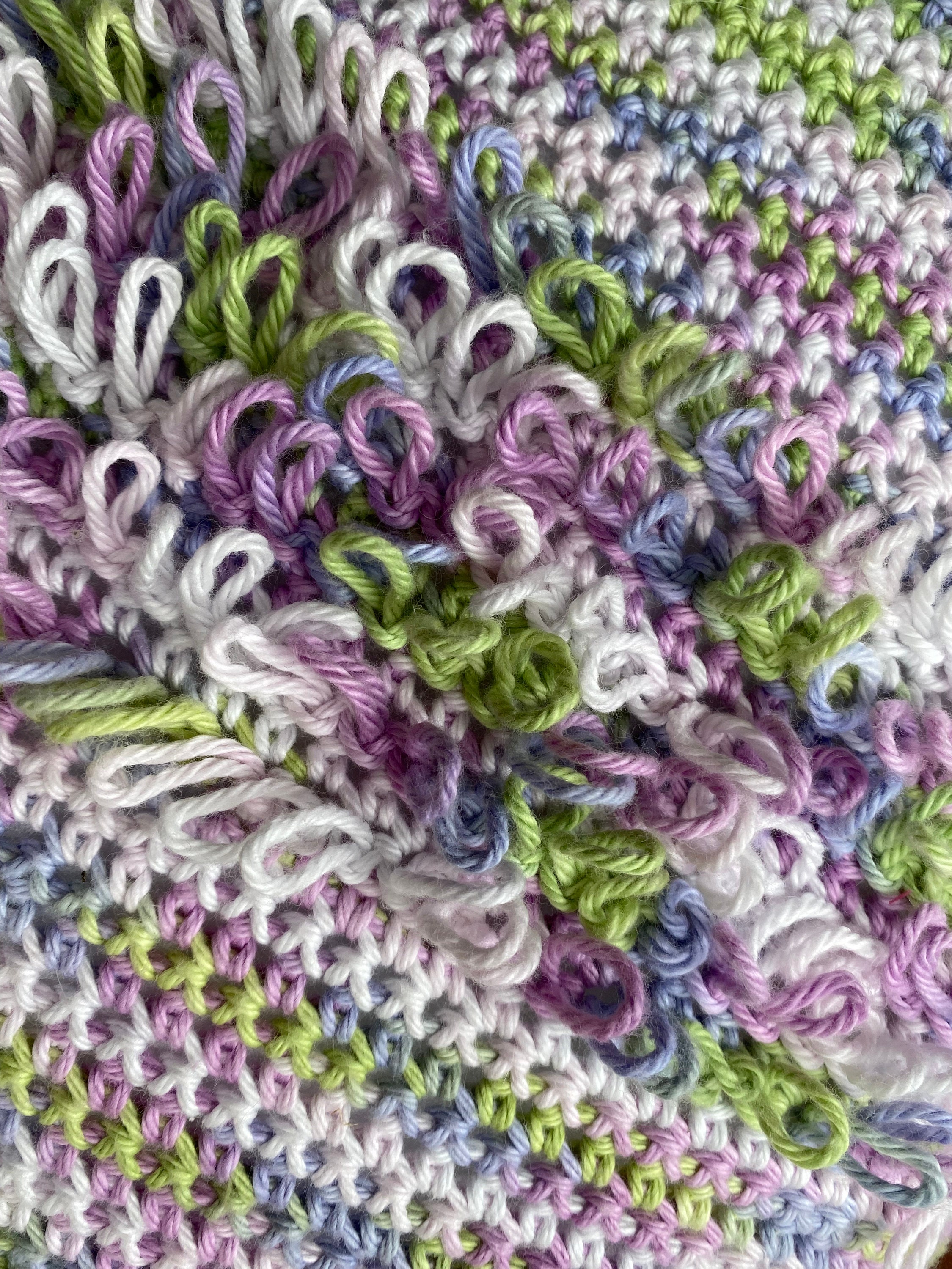 Lazy Loops Pillow Crochet PATTERN - Etsy