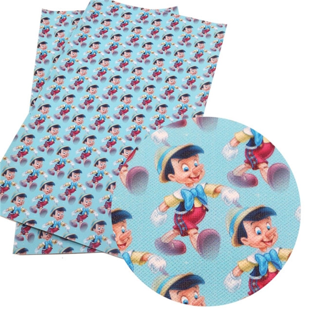 Pinocchio He Puppet Fabric Fabric Cartoon Anime Polyester Cotton Fabric ...