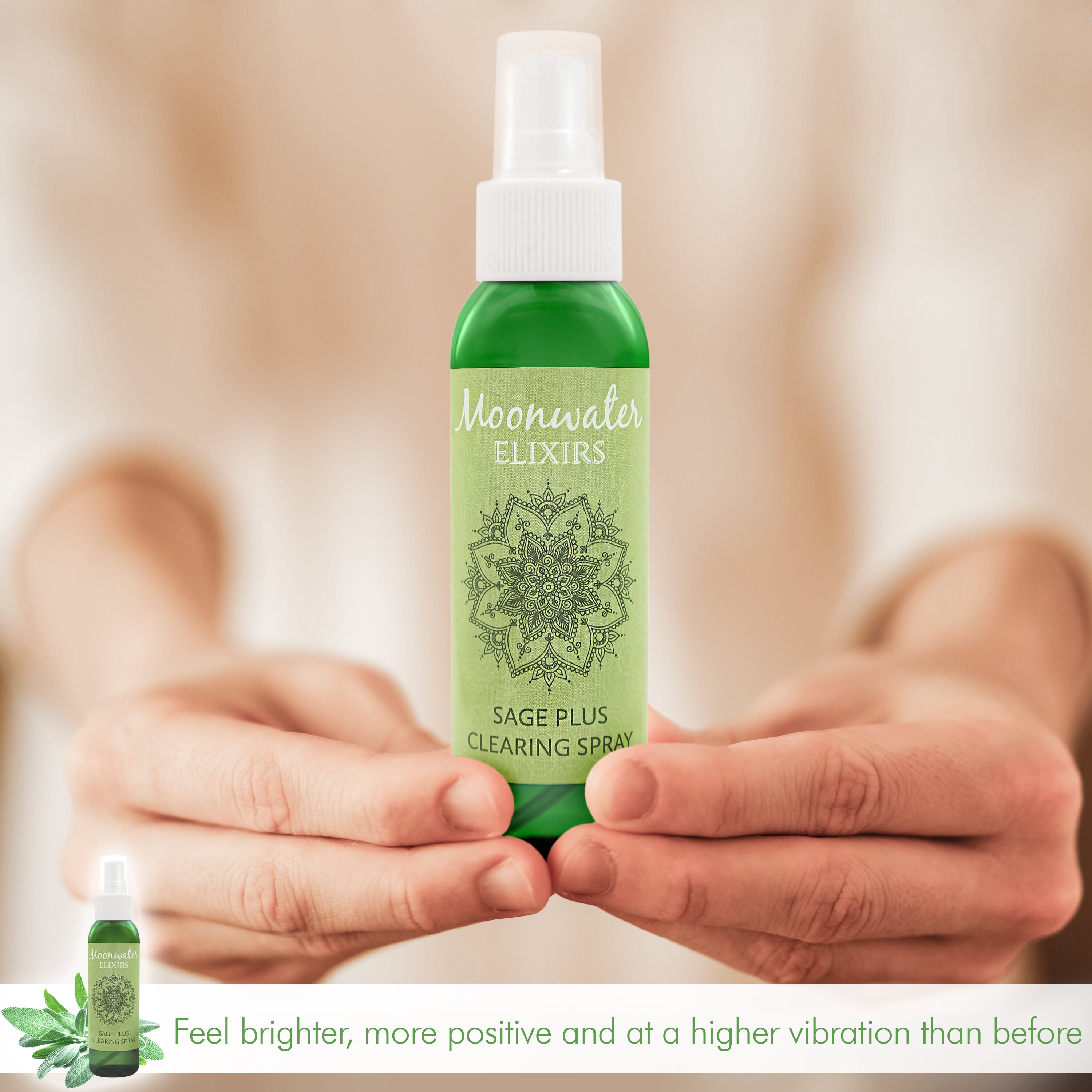 White Sage Smudge Spray for Clearing and Protection - Smokeless ...