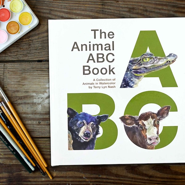 Animal Abc Book - Etsy