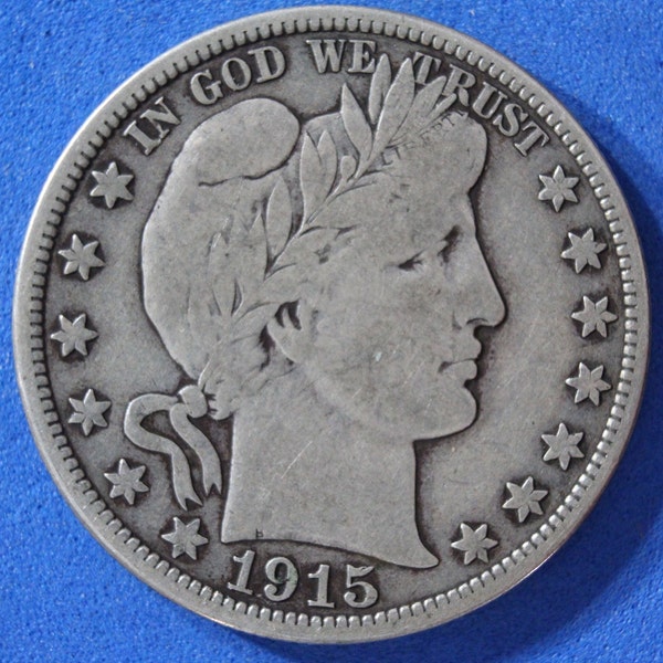 Barber Half Dollar - Etsy