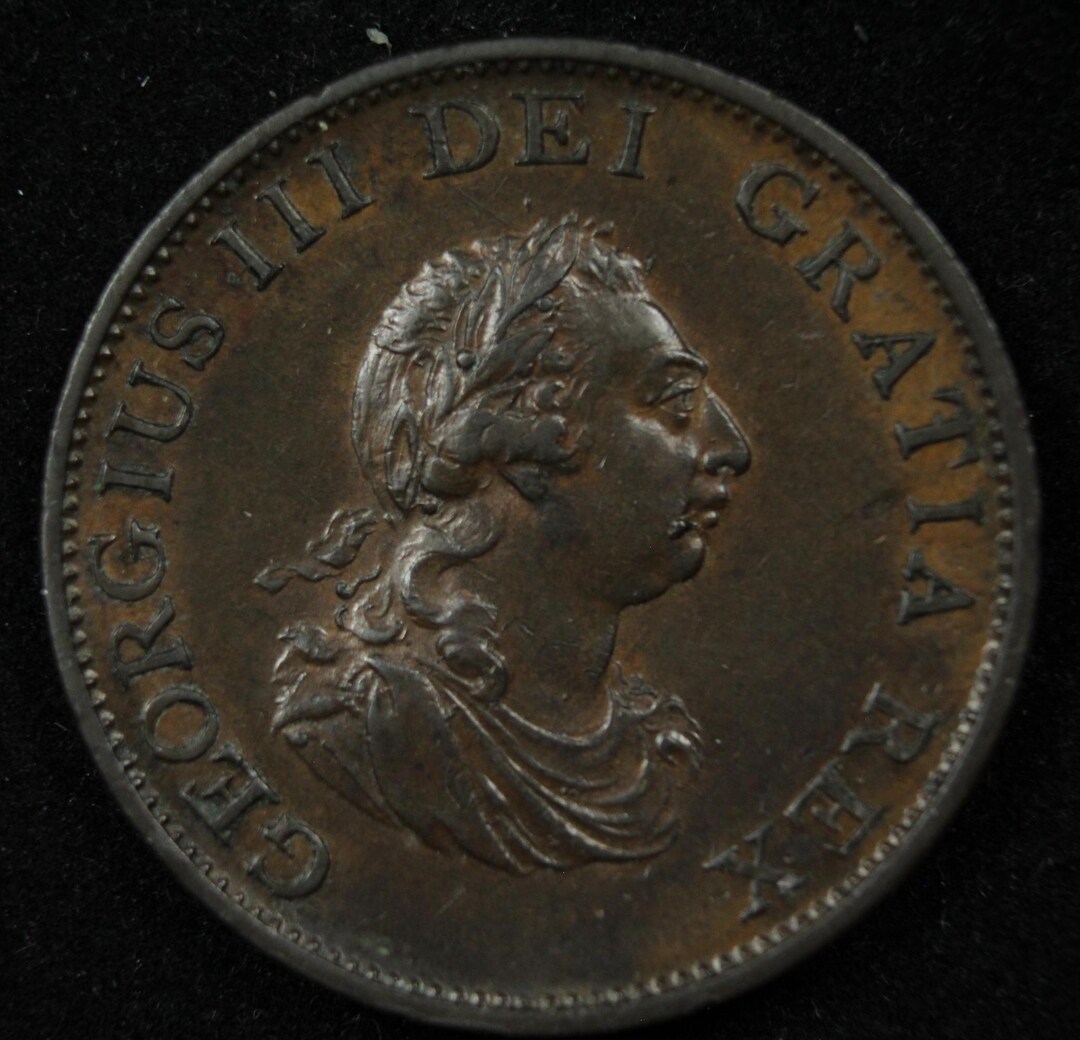 1799 British Half Penny George III - Etsy