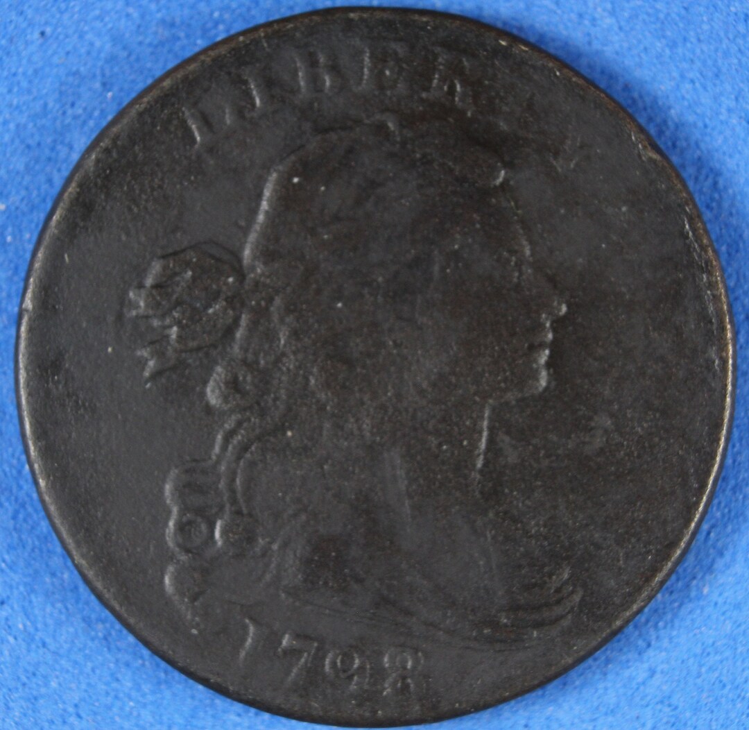 1798 Draped Bust Large Cent - Etsy
