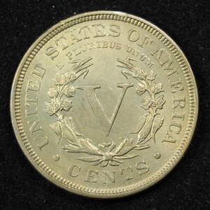 1890 Liberty V Nickel - Etsy